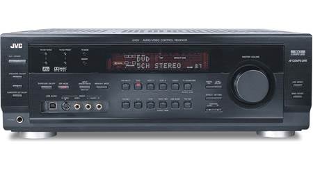 JVC RX-8020VBK A/V receiver with Dolby Digital EX, DTS-ES, and Dolby ...