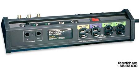 Monster POWERBAR™ 1100 A/V power protection and line conditioning at ...