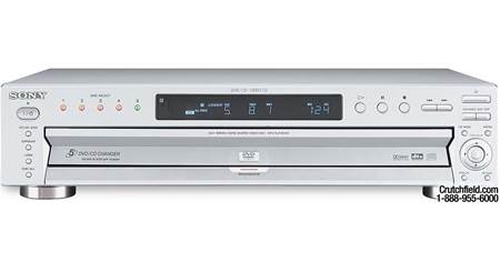 Sony DVP-NC665P (Silver) 5-disc carousel DVD/CD changer with ...