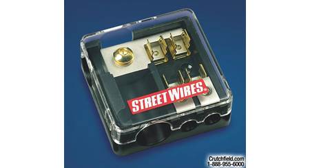 StreetWires FBR24A Distribution Block with 2 Fused (AGU) Outputs at ...