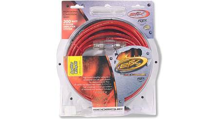 EFX 8-Gauge Amplifier Wiring Kit Power and signal connections for your ...