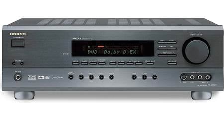 Onkyo TX-SR502 (Black) Home theater receiver with Dolby Digital EX, DTS-ES, and Dolby Pro Logic ...