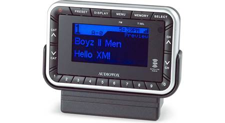 Audiovox XR9 XM Satellite Radio plug-and-play tuner at Crutchfield