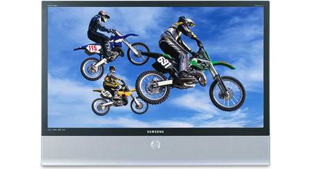 Samsung HL-R4667W 46" high-definition rear-projection DLP TV at Crutchfield