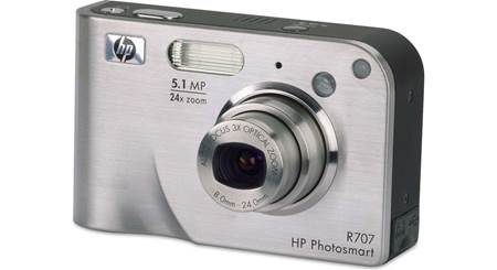 HP Photosmart R717 6.2-megapixel digital camera at Crutchfield