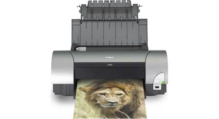 Canon PIXMA Pro9000 8-color large-format photo printer at Crutchfield