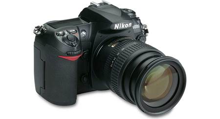 Nikon D200 Kit 10.2-megapixel digital SLR camera with 18-135mm Zoom ...