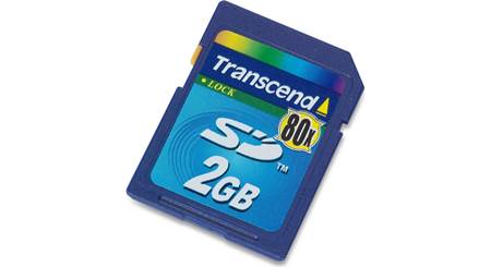 Transcend SD™ Memory Card (2GB) at Crutchfield