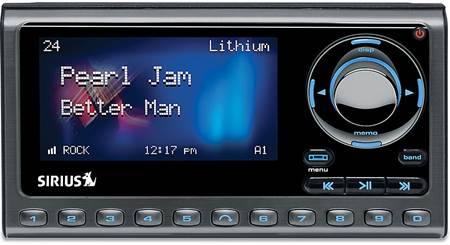 SIRIUS Sportster 5 Dock & Play satellite radio at Crutchfield