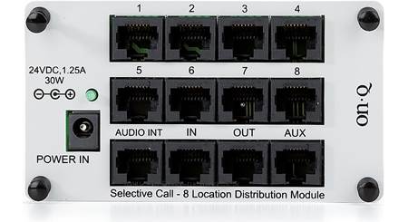 On-Q® IC-5010 Selective call intercom distribution module (8 location ...