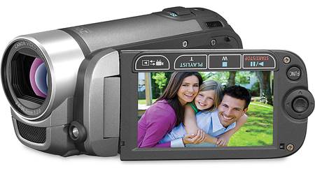 Canon VIXIA HF R300 High-definition camcorder at Crutchfield