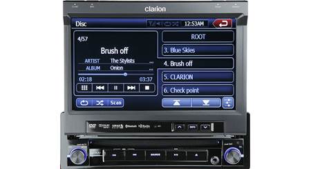 Clarion NZ501 Navigation receiver at Crutchfield