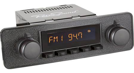 RetroSound 402 Faceplate (Black) Install a RetroSound car stereo in ...