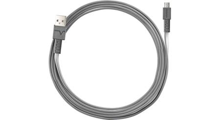 Ventev chargesync flat (White, 6-foot) Type-A USB-to-micro USB cable at Crutchfield