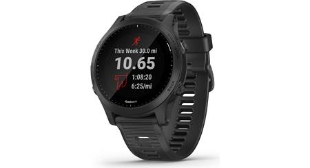 Garmin Forerunner 955 (Black) GPS running watch at Crutchfield
