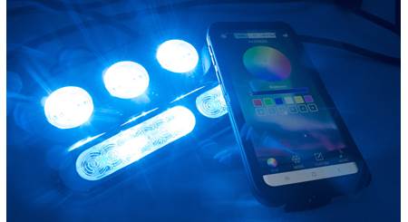 Marine Sport HydroBLAST 27RGB (RGB multicolor) Ultra-slim 27-watt LED ...