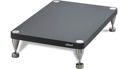 Sanus CFR2115 34"-tall steel component rack with heavy-duty casters at ...