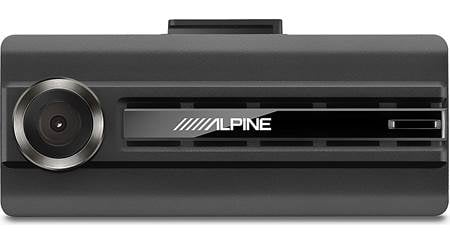 Alpine DVR-C320R HD dash cam with Wi-Fi and included rear-view cam ...