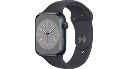 Apple Watch® Series 9 with GPS and Cellular (45mm) (Graphite stainless ...