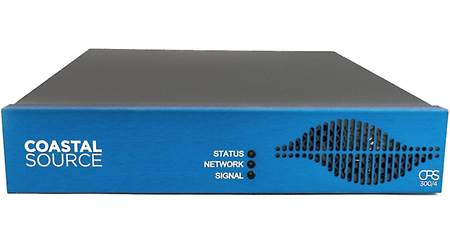 Coastal Source CRS300/4 Rack-mountable 4-channel, 300-watt power amplifier with DSP at Crutchfield