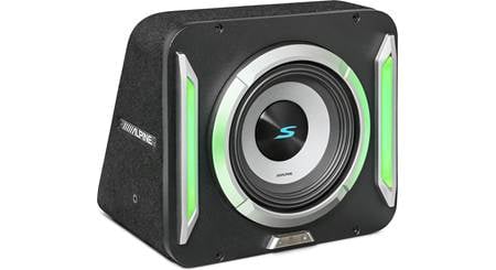 Alpine S2-SB12 PrismaLink™ S2-Series sealed subwoofer enclosure with 12 ...