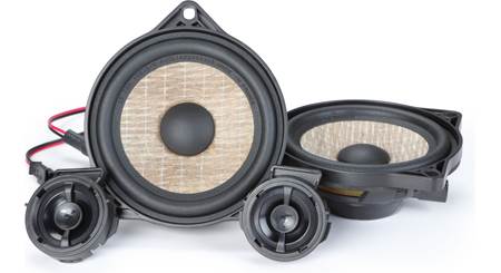 Alpine EV-40M-T Three 4" midrange speakers and 1" tweeter for front ...
