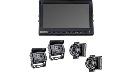 Brandmotion FLTW-7100 Commercial vision system with 7" DVR monitor and ...