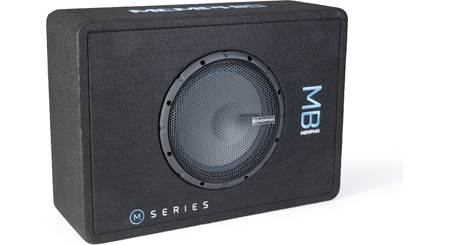 Memphis Audio MBE10SP M Series powered subwoofer with 10" sub and 500 ...