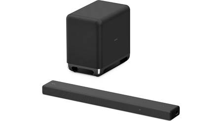 Sony HT-A3000/SA-SW3 Home Theater Bundle Powered 3.1-channel sound bar and subwoofer with ...