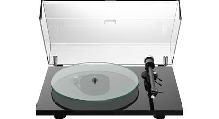 Pro-Ject T2 W (High-gloss black) Manual belt-drive turntable with built ...