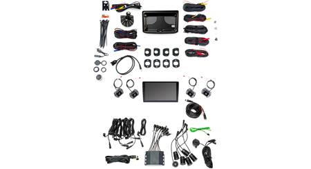 Brandmotion FLTW-7100 Commercial vision system with 7" DVR monitor and ...