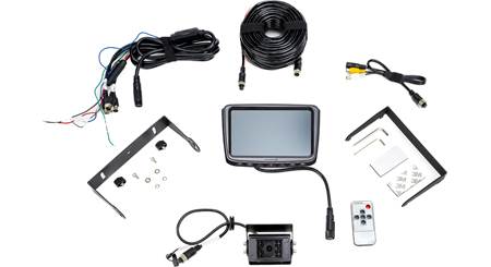Brandmotion FLTW-7000 Commercial vision system with 7" DVR monitor and ...