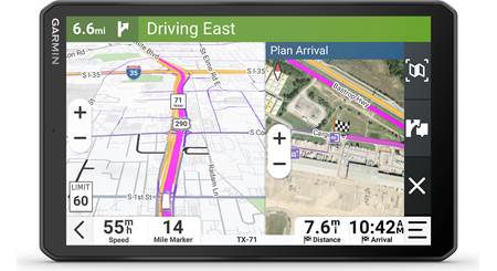 Garmin dēzl™ OTR720 Portable GPS navigator with 7" screen for truckers ...