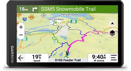 Garmin Tread® 2 Portable GPS navigator with 6" display for powersports ...