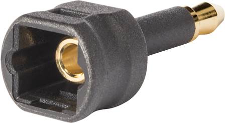 AudioQuest Toslink/Mini-Optical Adapter Converts full-size Toslink ...