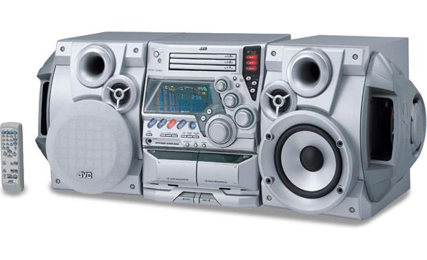 JVC MX-G70 3-CD changer system at Crutchfield.com