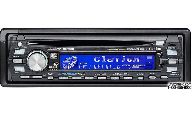 Clarion ProAudio DXZ635MP CD/MP3/WMA Receiver with CD Changer Controls ...