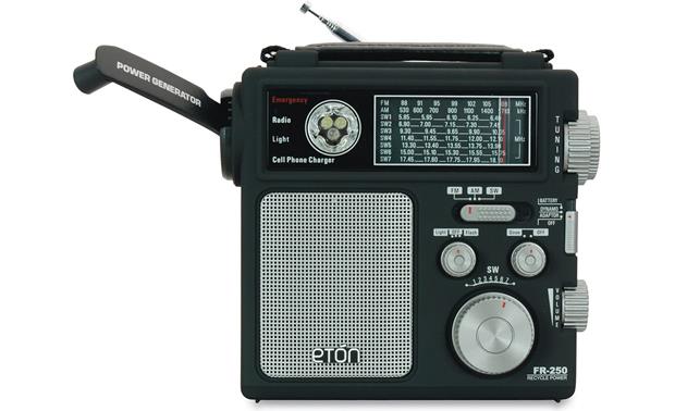 Customer Reviews: Etón FR250 (Black) Hand-cranked AM/FM/shortwave radio ...