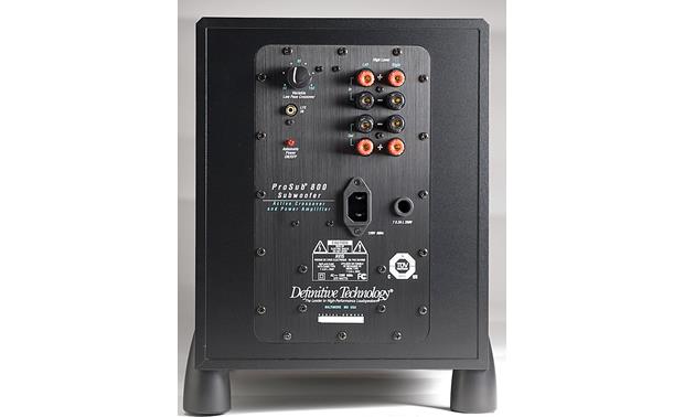 Definitive Technology ProSub 800 (Black) Powered subwoofer at ...