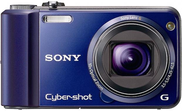 Sony Cyber-shot® DSC-H70 (Blue) 16.1-megapixel digital camera with 10X ...