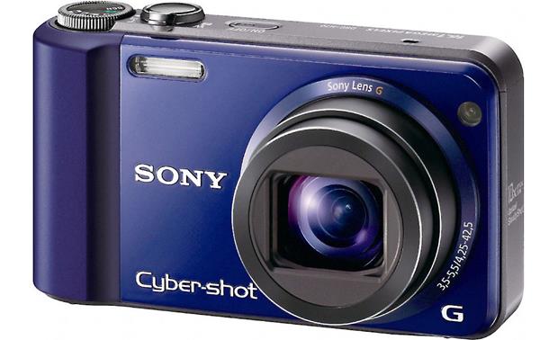 Sony Cyber-shot® DSC-H70 (Blue) 16.1-megapixel digital camera with 10X ...
