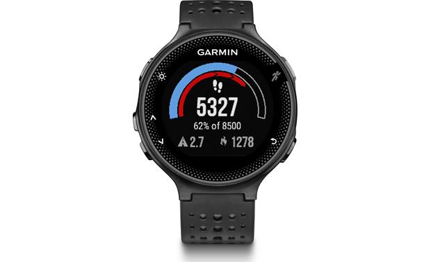 Garmin Forerunner 235 (Black and Gray) GPS running watch with built-in ...