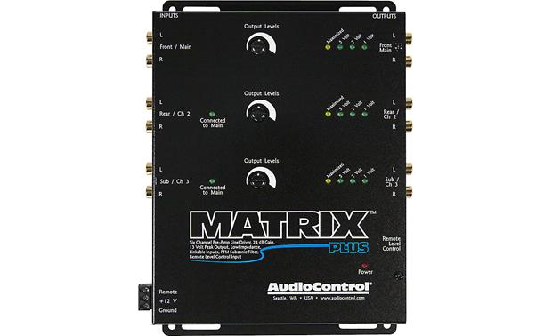 Customer Reviews: AudioControl Matrix Plus (Black) 6-channel line ...
