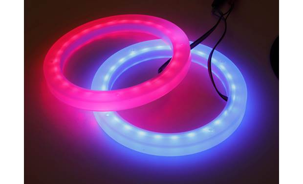 Customer Reviews: Kicker 47KLSR65 KLSR 6-1/2" LED lighted speaker rings ...