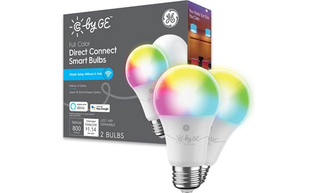 Customer Reviews: C by GE Full-color Dimmable Smart A19 Bulbs (2 pack ...