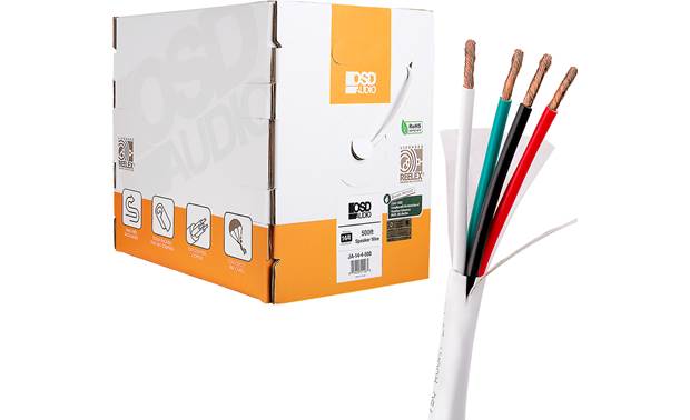 Customer Reviews: OSD 14/4 CL3 Speaker Cable (500 feet, White) 14-gauge ...