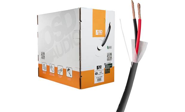 Customer Reviews: OSD 16/2 CL3 Speaker Cable (500 feet, Black) 16-gauge ...