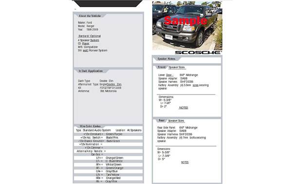 Customer Reviews: Scosche Installation Instructions Vehicle-specific ...