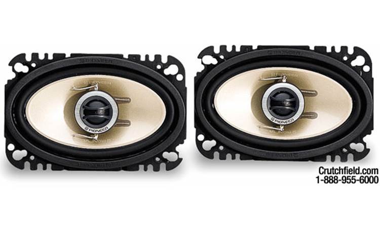 Pioneer TS-A4615 A Series 4"x6"/4"x6"m Speakers at Crutchfield