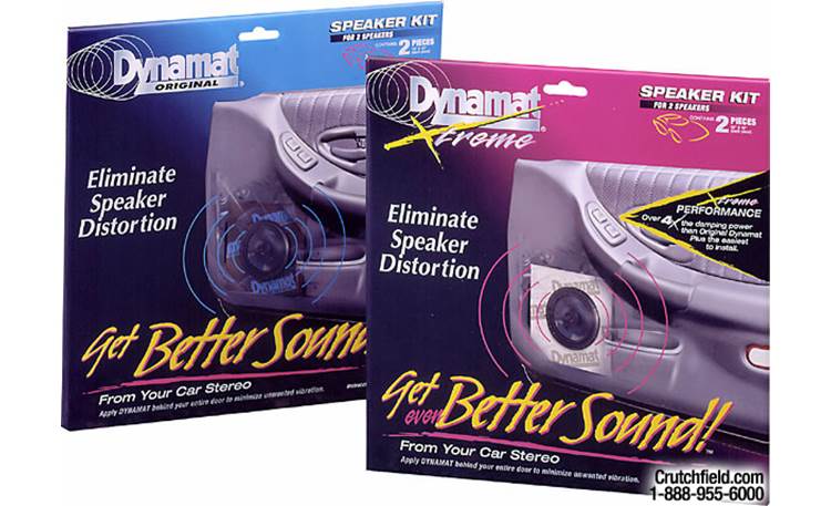 Dynamat 10115 Original Speaker Kit Two 10-in. x 10-in. Sheets at ...